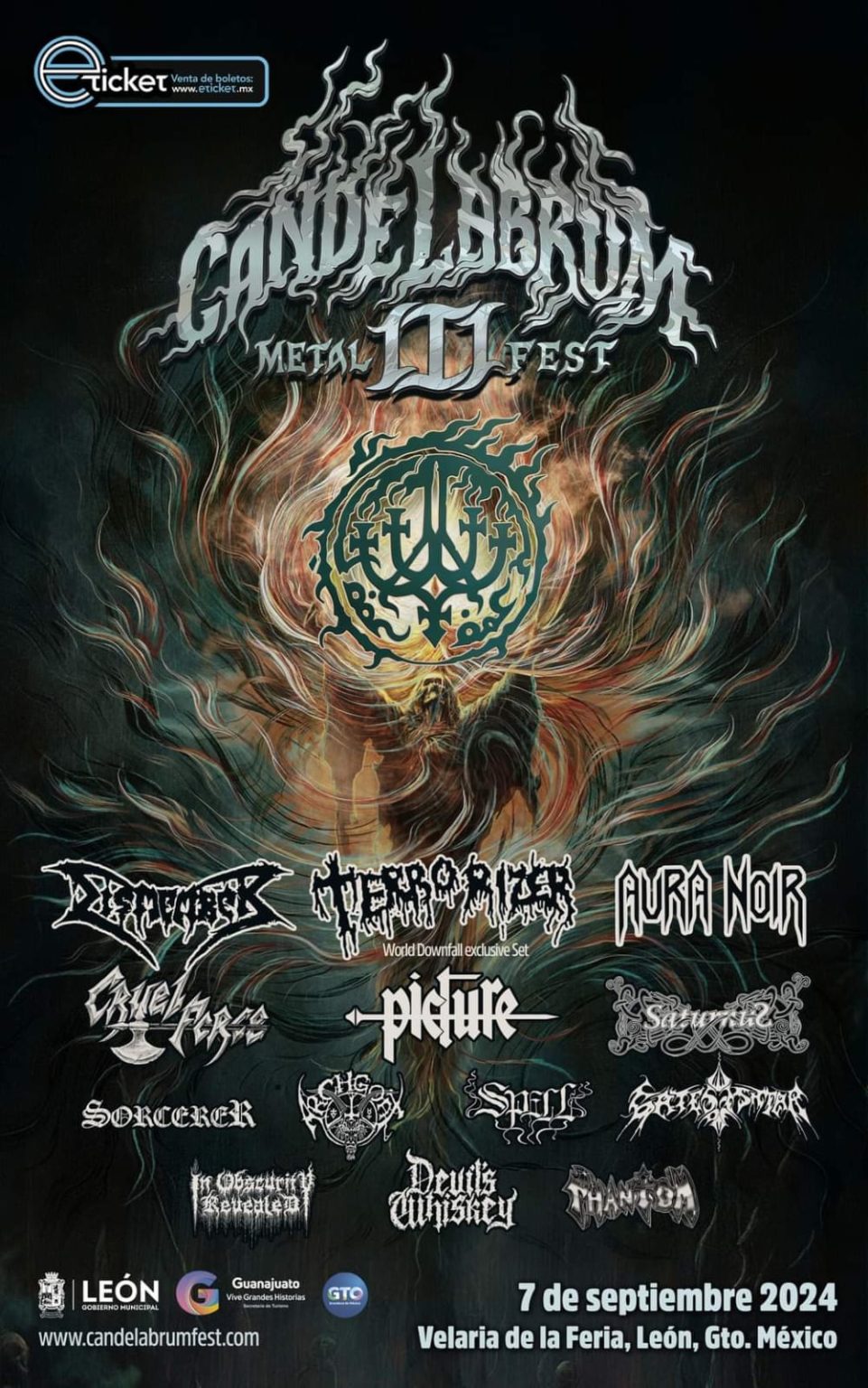 😀Conoce el cartel por día del Candelabrum Metal Fest › Heavy Mextal