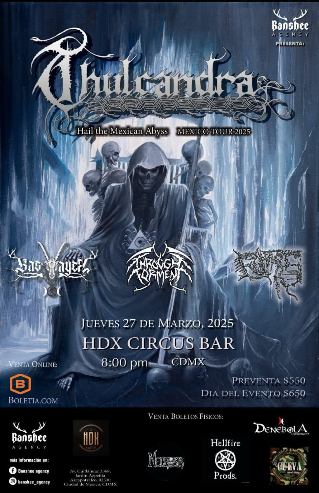 Thulcandra y su esencia intacta: 20 años de black/death metal sin ...
