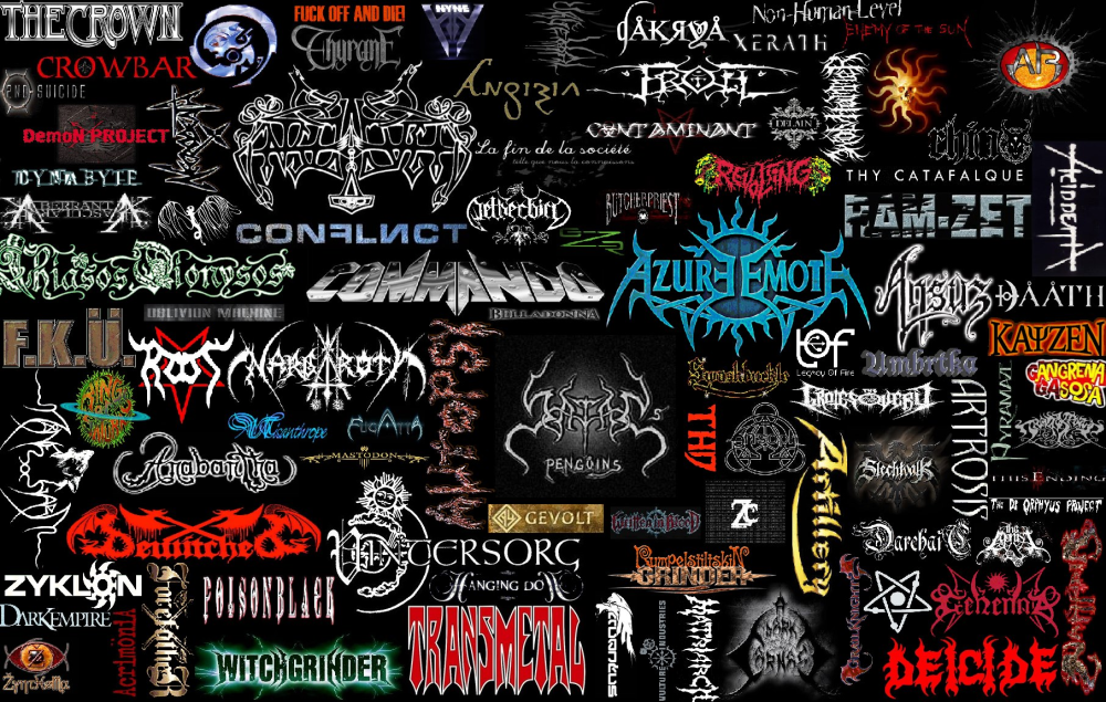 Los 15 logos más ilegibles del metal extremo (y lo que realmente ...