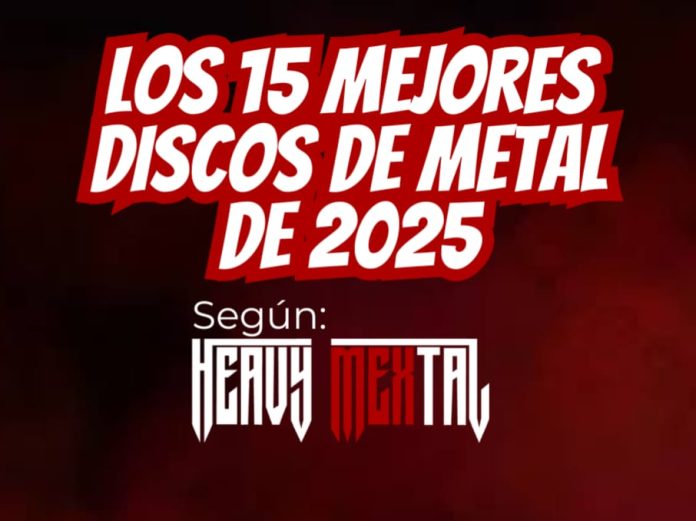 Estos son los mejores 15 discos de metal de 2025 › Heavy Mextal
