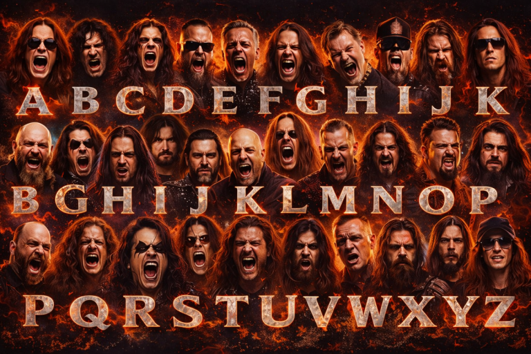 La mejor banda de metal por cada letra del abecedario: una guía ...